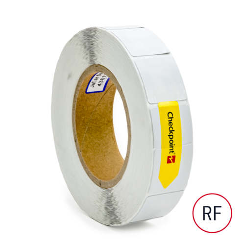 3810 ( 1.18" x 1.26") XP White Printable RF Labels, Roll of 1,000 ...